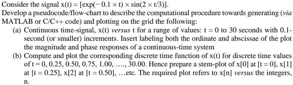 Solved Do Part A And B On Matlab Upload An Image Of The Code From Each Of The Problems