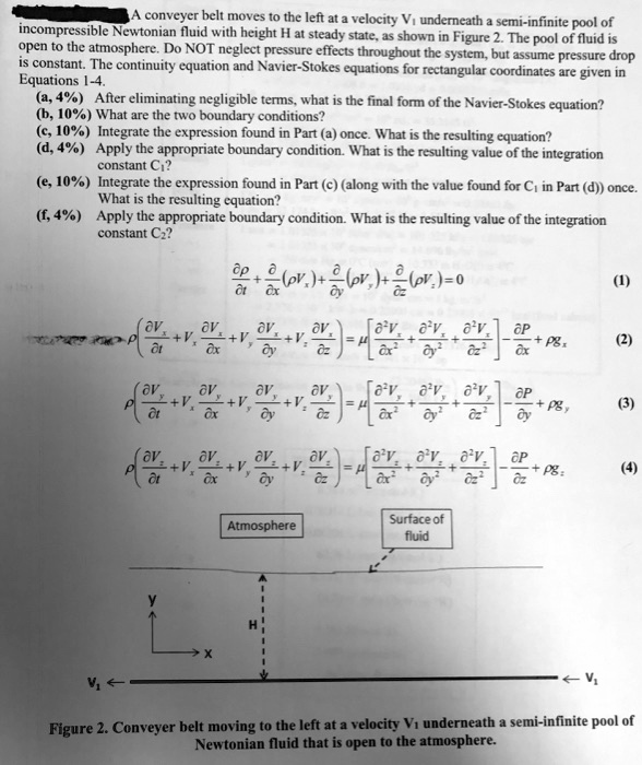 a conveyer belt moves to the left at a velocity v underneath a semi ...