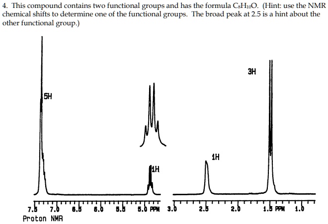 this compound contains two functional groups and has the formula c hio ...