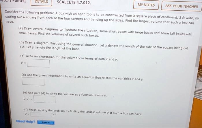 details scalcet8 47012 my notes ask your teacher consider the following ...