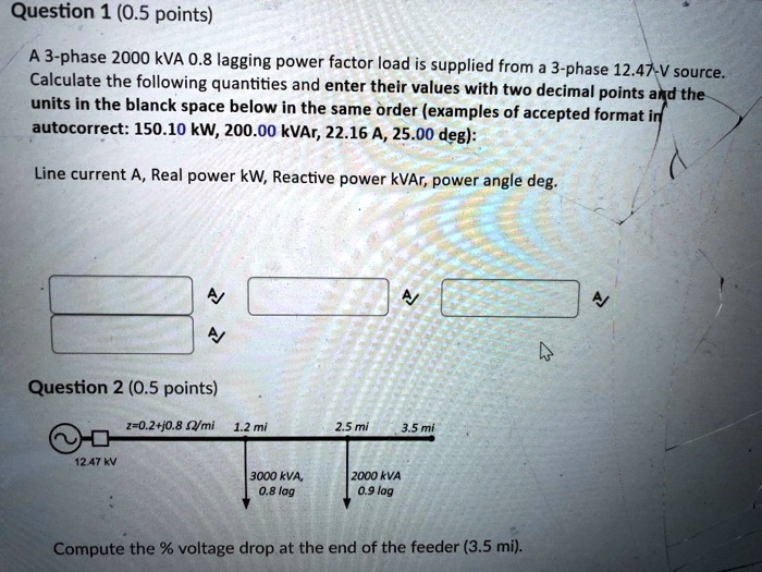 SOLVED: Calculate the following quantities and enter their values with two decimal points and ...