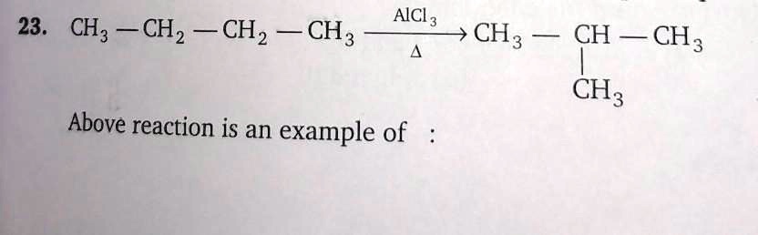 SOLVED: Options are (a) isomerization (b) polymerization (c) cracking ...
