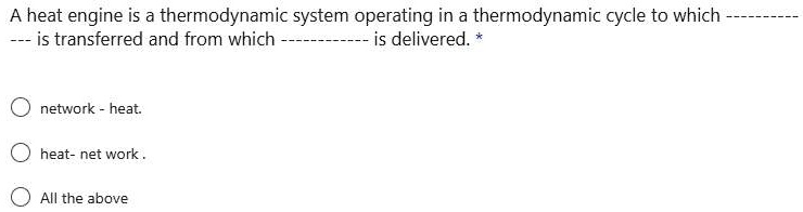 SOLVED: A heat engine is a thermodynamic system operating in a ...
