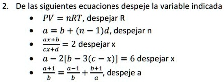por fa me ayudan a resolver estos ejercicios de mate de las siguientes ...