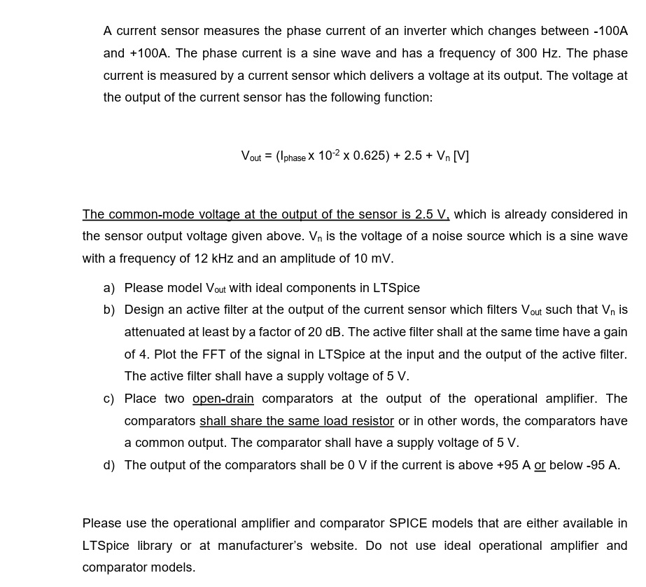 texts can you do that question by using current controlled voltage source and comparator on ...