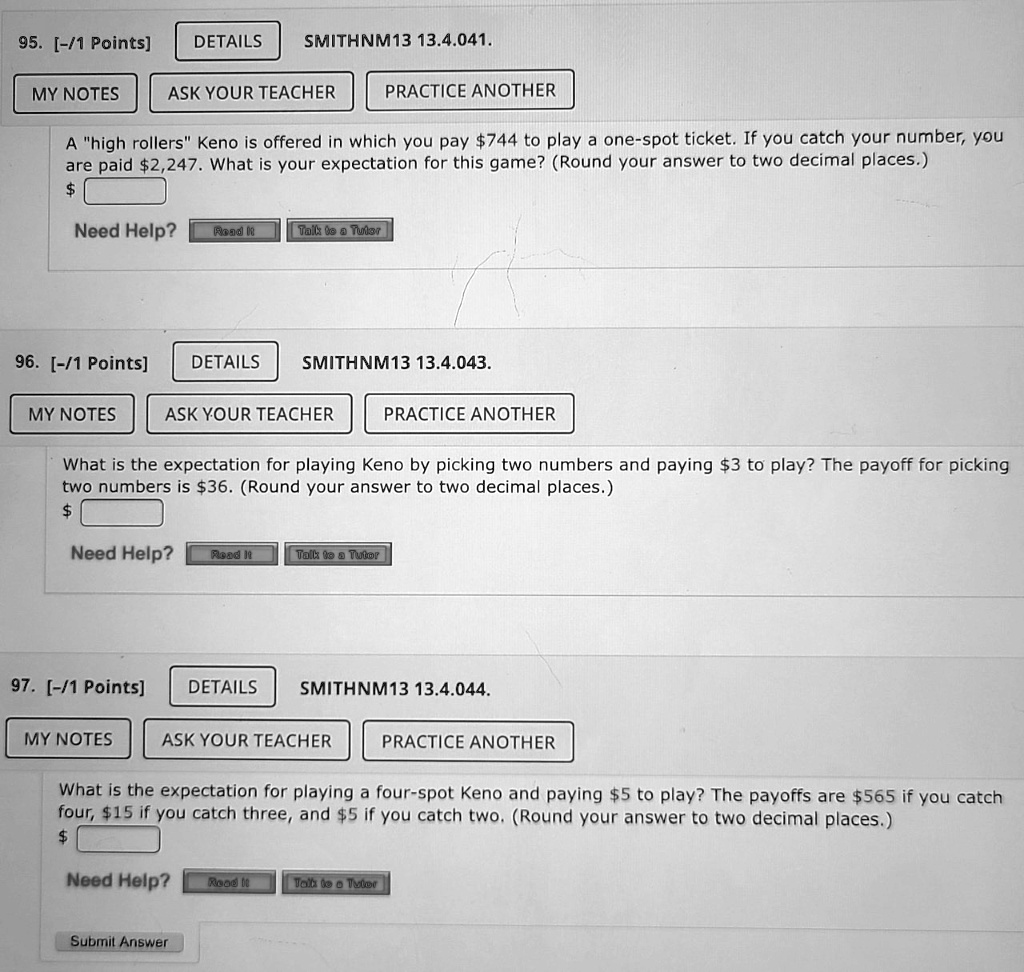 95 1 points details smithnm13 134041 my notes ask your teacher practice ...