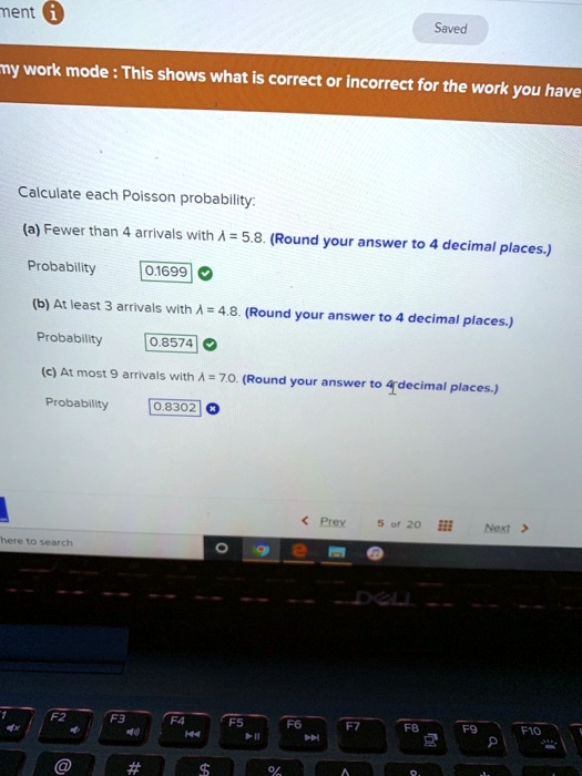 SOLVED: ent 0 Saved ny work mode : This shows what is correct or incorrect - for the work you ...