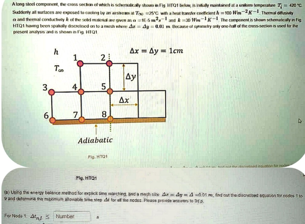[GET ANSWER] please show steps to find out the discretised equation for ...