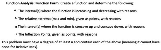 Function analysis function form create function and...
