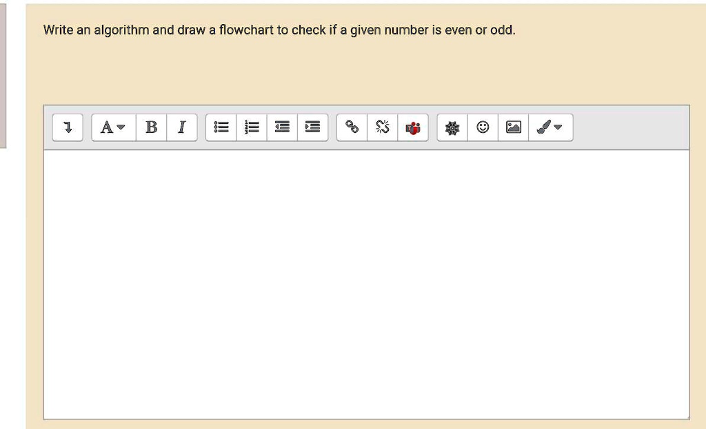 Solved Write An Algorithm And Draw A Flowchart To Check If A Given 2575