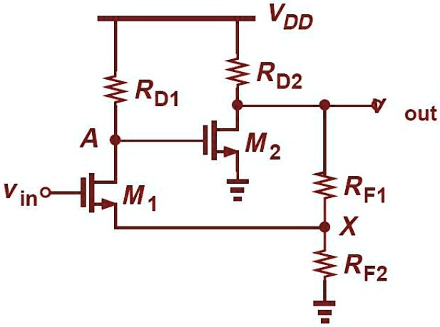SOLVED: In the circuit of figure (a), establish what type of amplifier ...