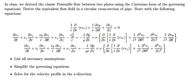 in class we derived the classic poiseuille flow between two plates ...