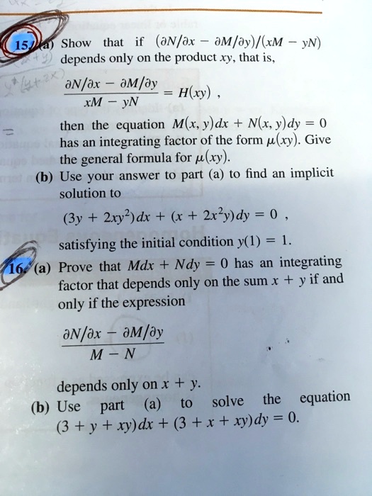 show that anax amayxm yn depends only on the product xy that is anax amay hlxy xm yn then the ...