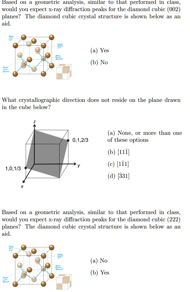 SOLVED: Based On geometric analysis, similar to that performed in class ...