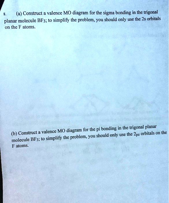 a construct a valence mo diagram for the sigma bonding in the trigonal ...