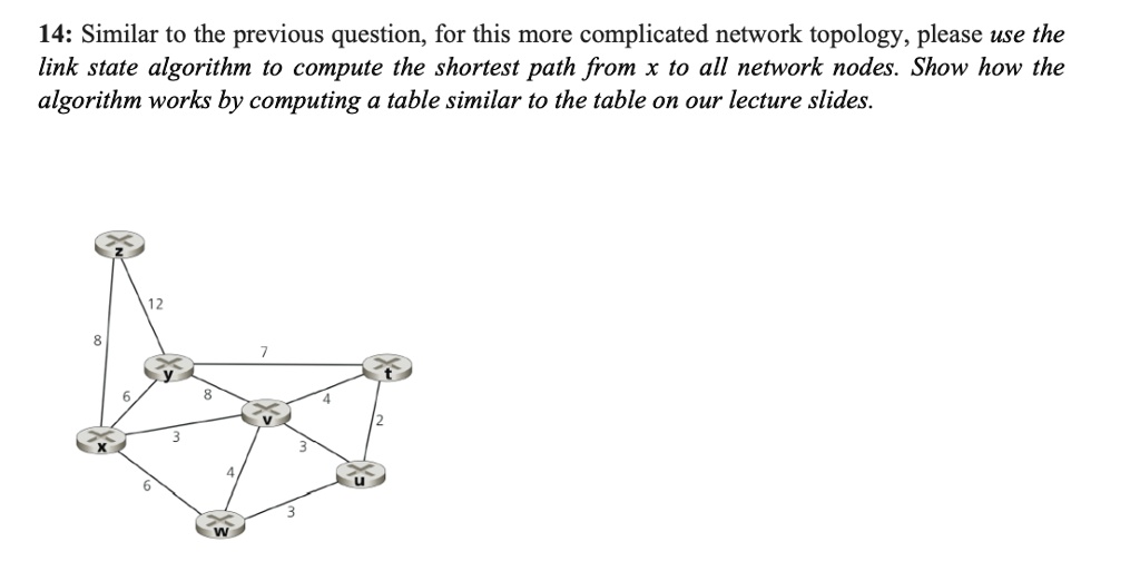SOLVED: 14: Similar to the previous question, for this more complicated ...
