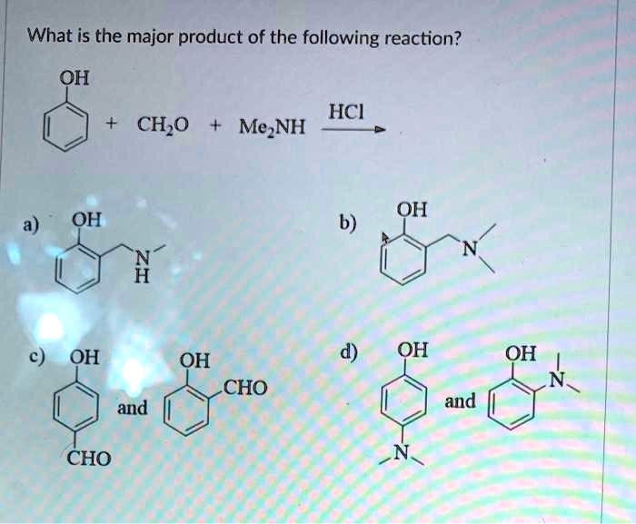 What is the major product of the following...