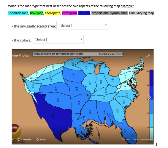 SOLVED: What [ the map-type that best describes the two aspects of the following map example ...