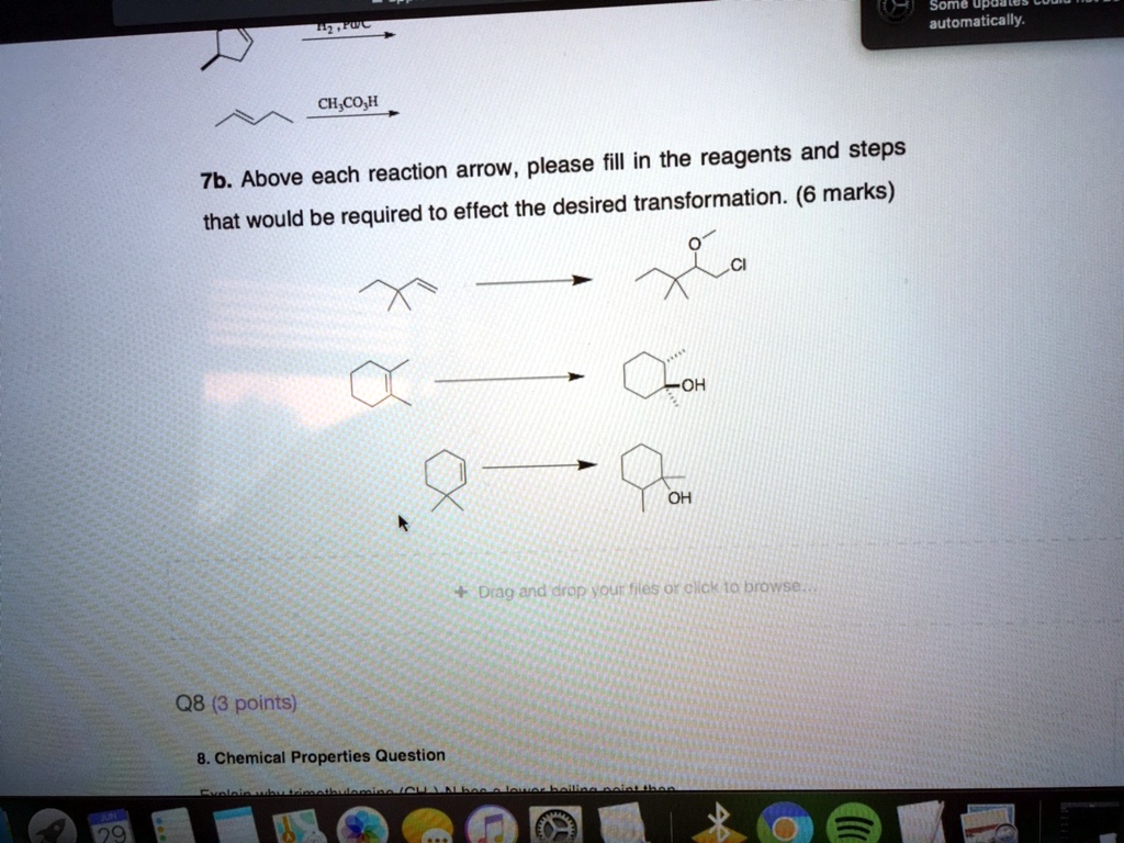 Some Upuutue automatically: CH3COOH reaction arrow, please fill in the ...