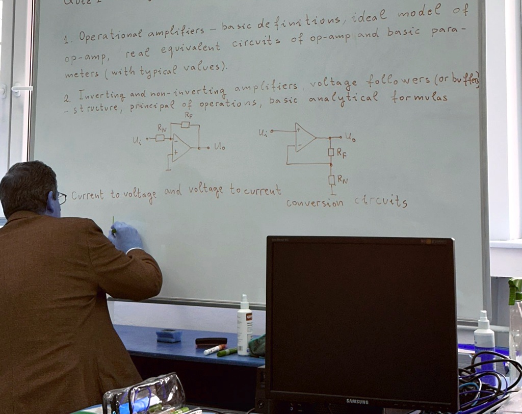 1. Operational amplifiers - basic definitions, ideal model of op-amp ...