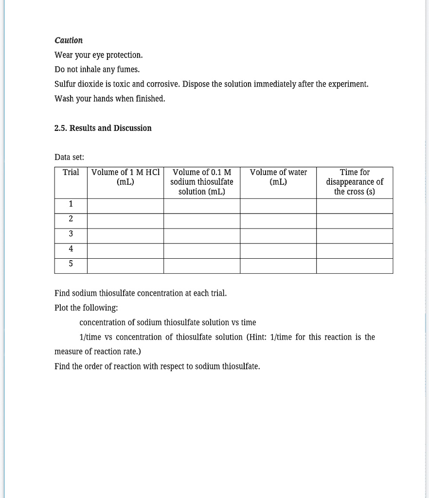 caution wear your eye protection do not inhale any fumes sulfur dioxide ...