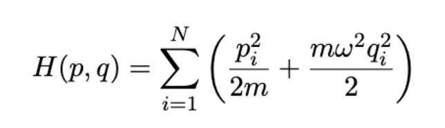 SOLVED: Consider an ideal gas of N identical one-dimensional (1D) harmonic oscillators with mass ...