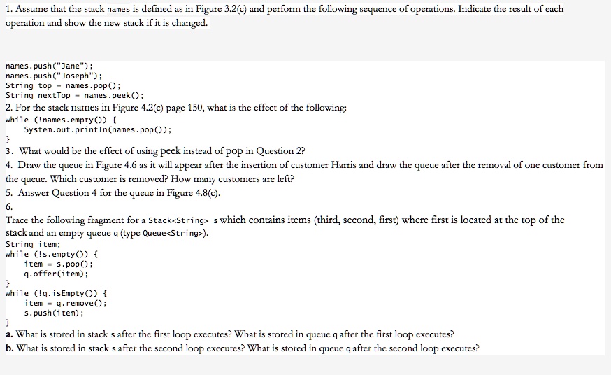 SOLVED: Assume that the stack names is defined as in Figure 3.2(c) and ...