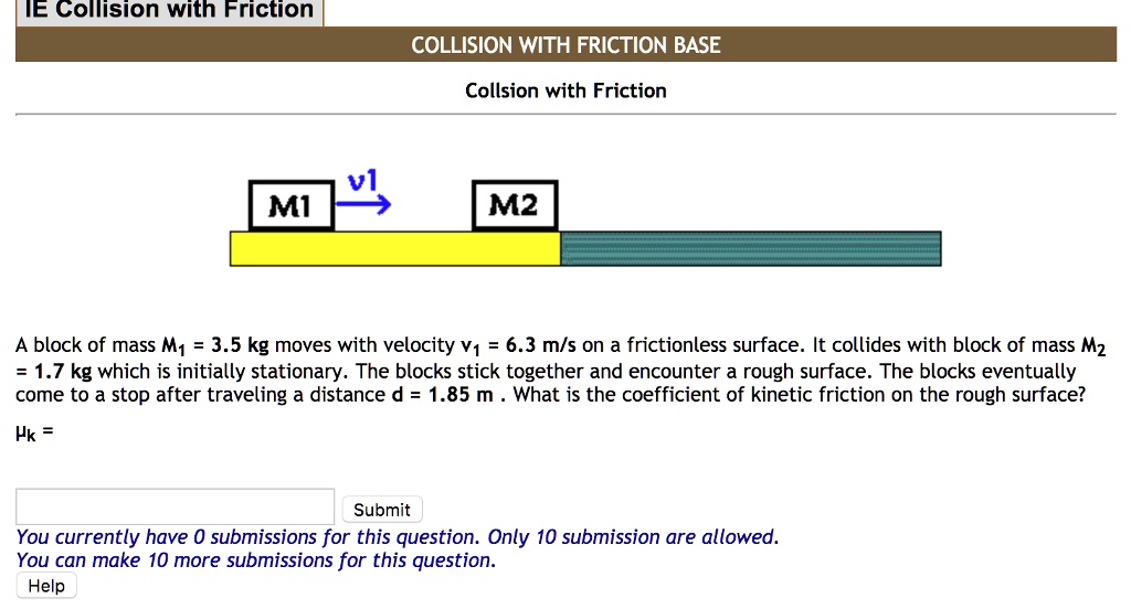 ie collision with friction collision with friction base collsion with ...