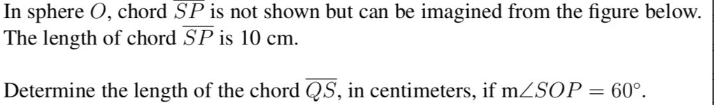 in sphere 0 chord sp is not shown but can be imagined from the figure ...