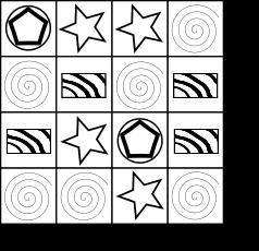 each of the four shapes represents a positive whole number the sum of ...