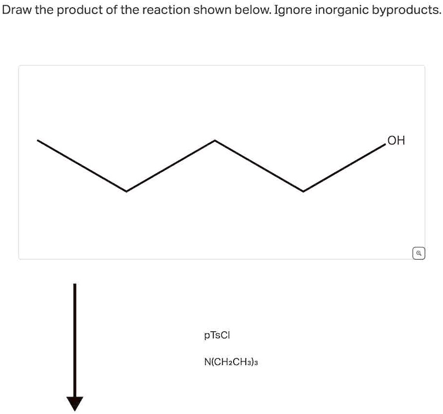 draw the product of the reaction shown below draw the product of the ...
