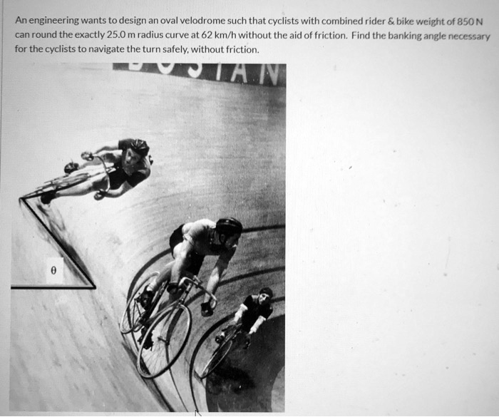 SOLVED:An engineering wants to design an oval velodrome such that ...