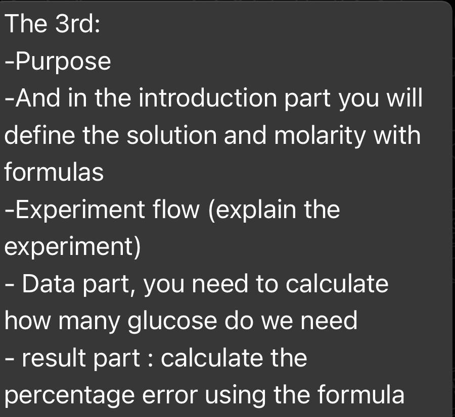 SOLVED: The 3rd: Purpose And in the introduction part you will define ...