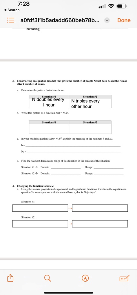 [GET ANSWER] 7:28 ? Search a0fdf3f1b5adadd660beb78b... Done increasing ...