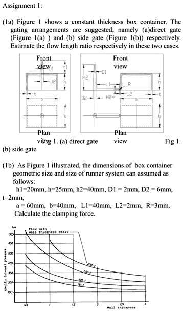 SOLVED: Assignment 1: Figure 1 shows a constant thickness box container ... SOLVED: Assignment 1: Figure 1 shows a constant thickness box container ...