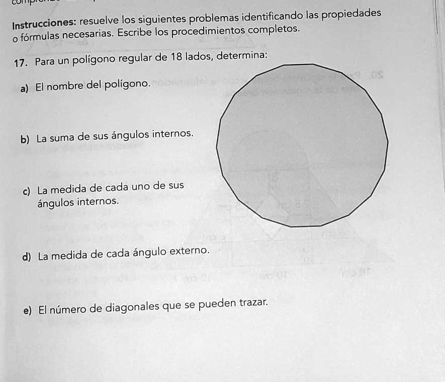 SOLVED: Resuelve los siguientes problemas identificando las propiedades ... SOLVED: Resuelve los siguientes problemas identificando las propiedades ...