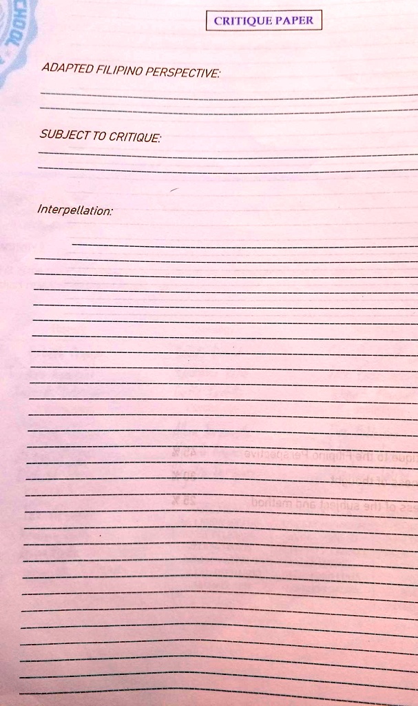 critique a dominant approach of social science from previous lessons ...