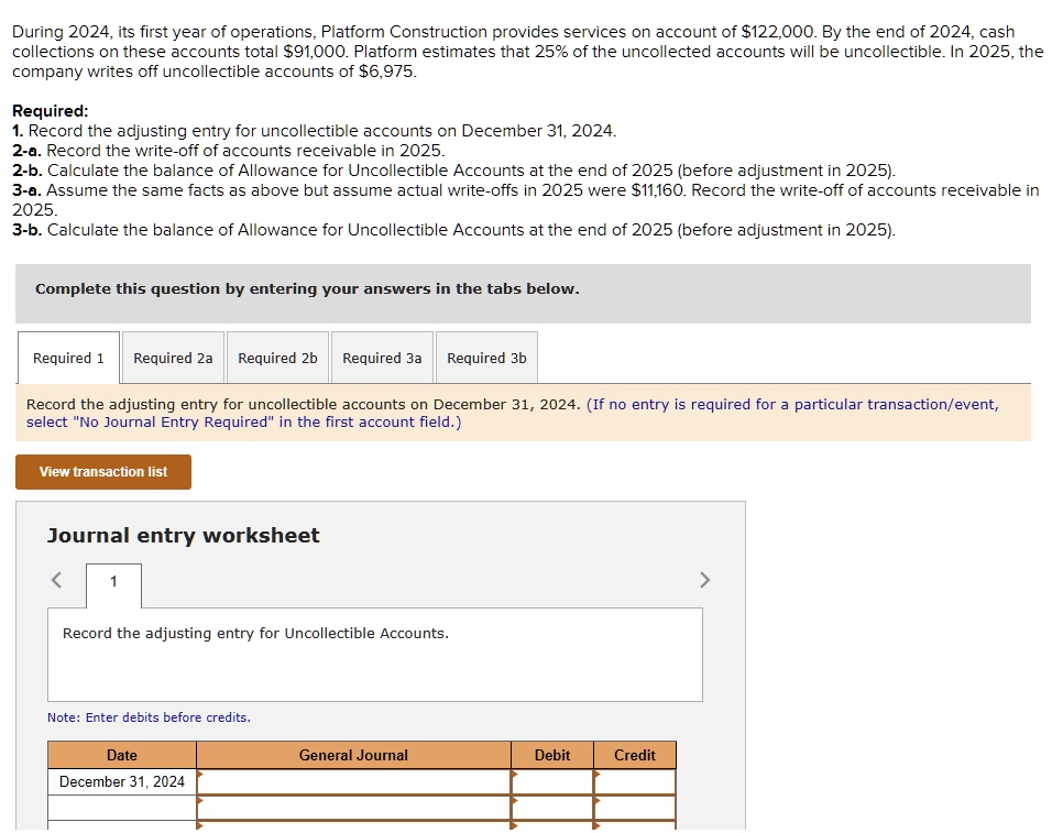 SOLVED: During 2024, its first year of operations, Platform ...