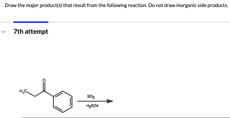 SOLVED: Draw the major product(s) that result from the following ...
