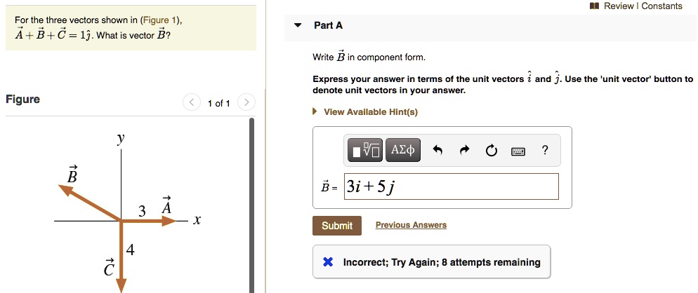 review constants for the three vectors shown in figure 1 ibc 1j what is ...