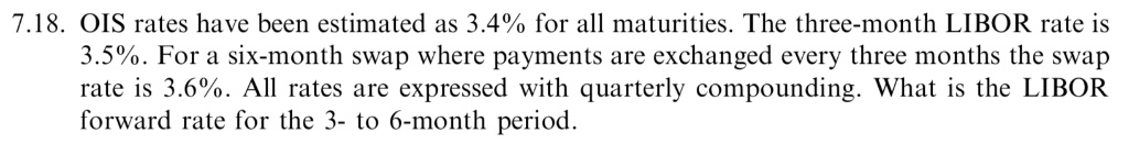 OIS rates have been estimated as 3.4% for all maturities. The three ...