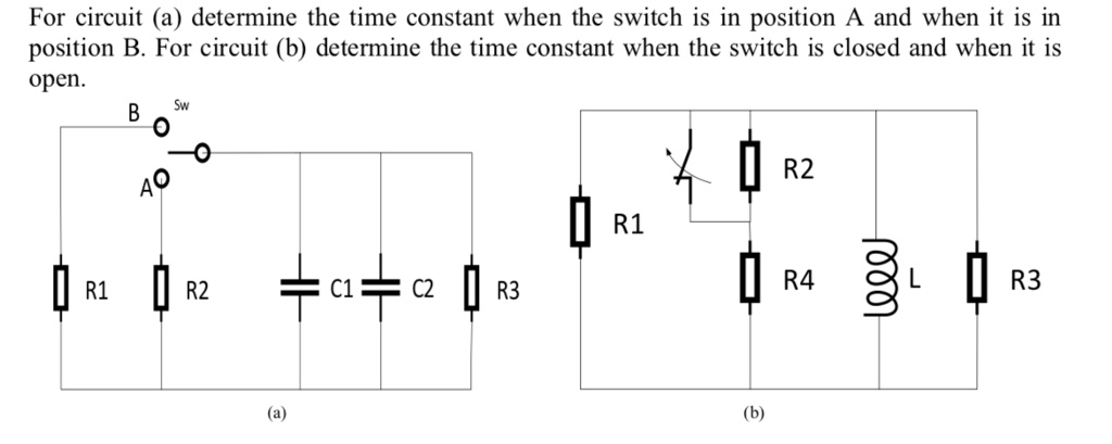 SOLVED: This is a practice problem for circuits class. It states for ...