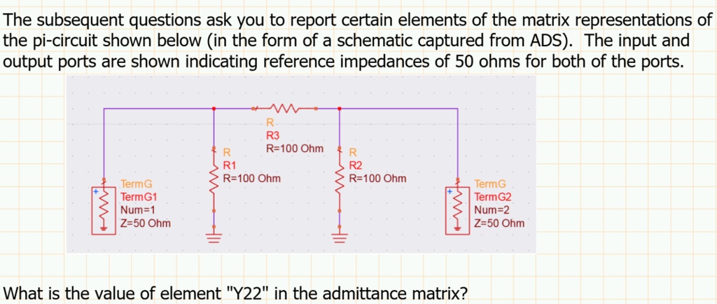 SOLVED: The subsequent questions ask you to report certain elements of ...