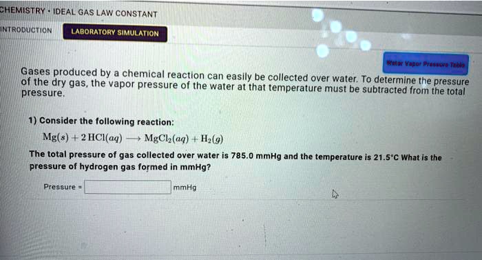 chemistry ideal gas law constant imtroduction laboratory simulation ...