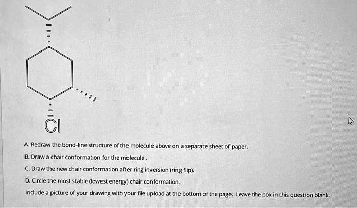 Solved A Redraw The Bond Line Structure Of The Molecule Above On A