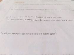 a. How marry thottloo wurn Chalwens bury with > e2? cows b. How much ...
