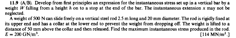 119 ab develop from first principles an expression for the ...