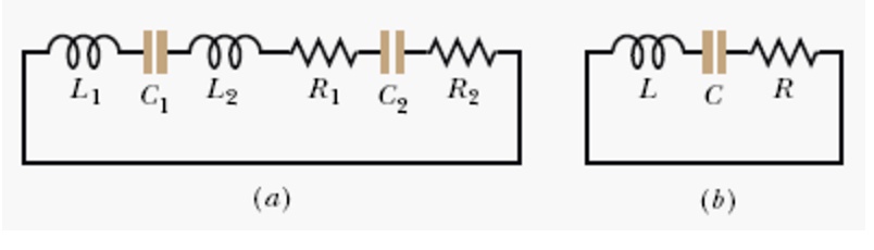 SOLVED: A single loop consists of inductors (L1 = 3.2 mH, L2 = 9.2 mH), capacitors (C1 = 2.1 μF ...