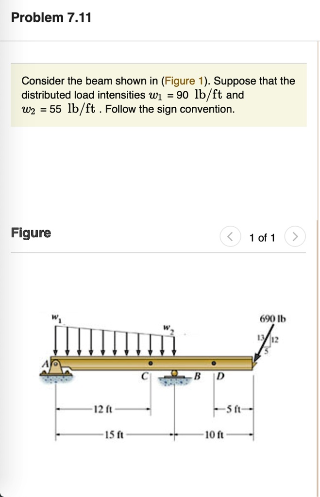 SOLVED: A) Determine the internal normal force at point C. NC= B ...