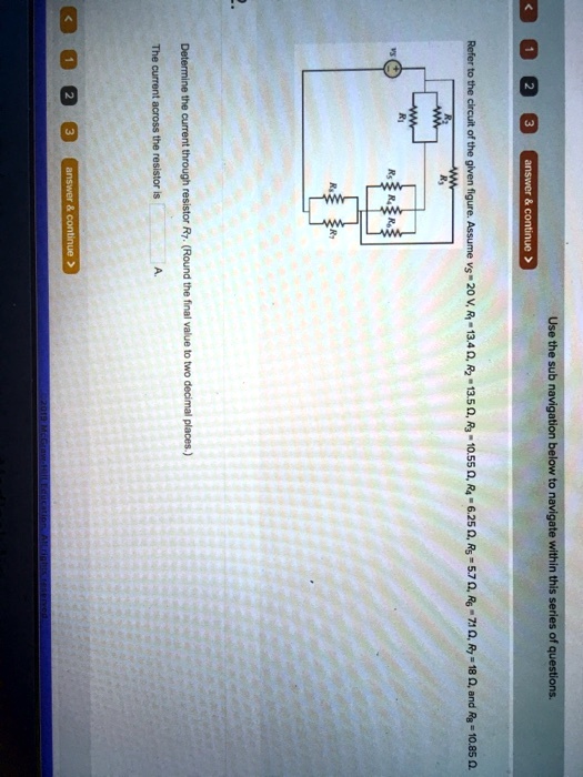 Solved The Current Across The Resistor Is 1 A Determine The Current